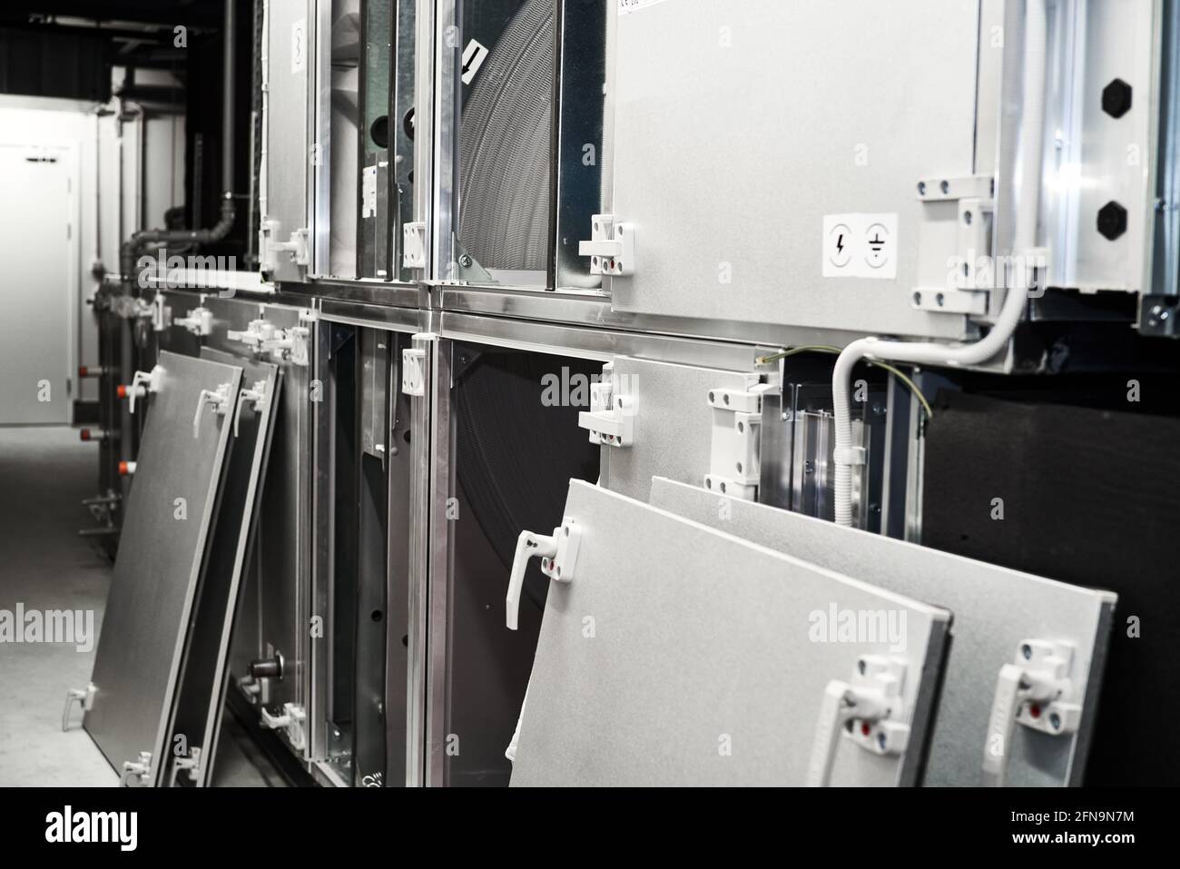 Air handling unit fan hi-res stock photography and images - Alamy