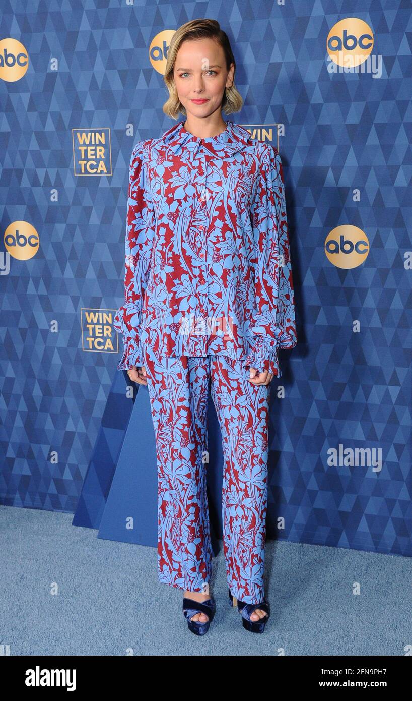 Pasadena - CA - 01/08/2020 ABC TCA Winter Press Tour -PICTURED: Allison ...