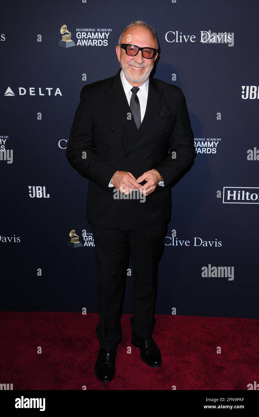 Los Angeles - CA -20200125- Recording Academy and Clive Davis Pre-GRAMMY Gala -PICTURED: Emilio ...