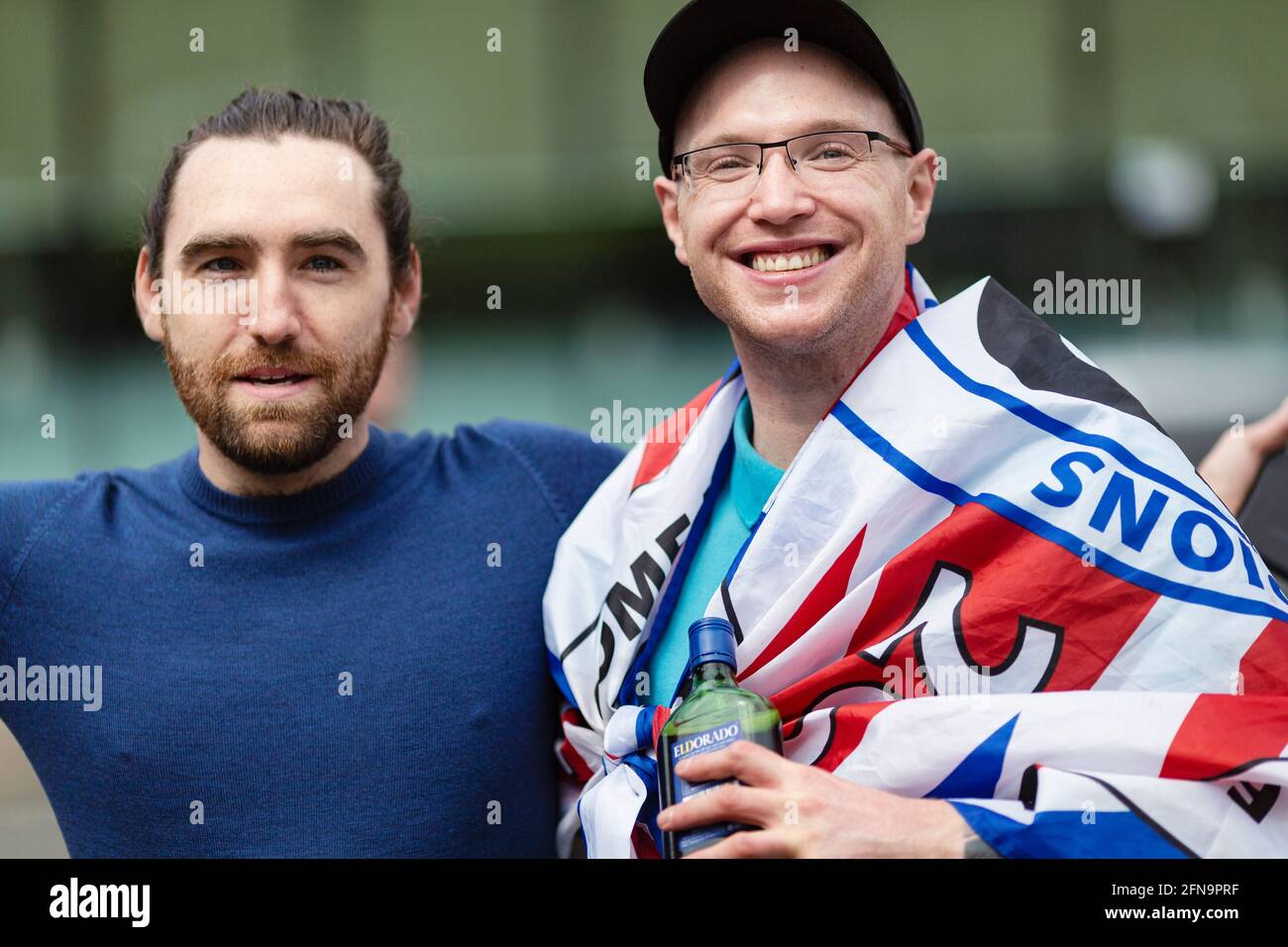 Rangers Fans George Square High Resolution Stock Photography and Images ...