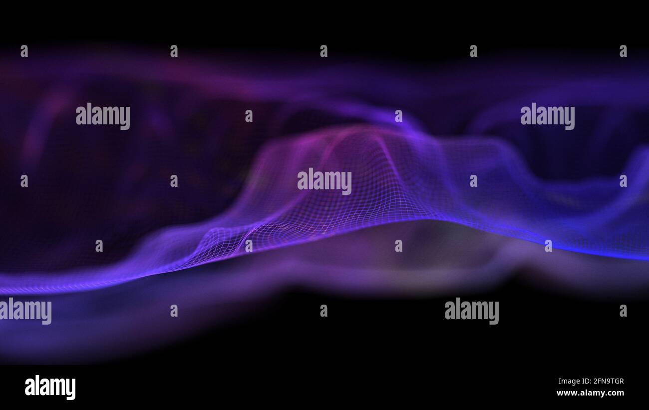 Tech background purple. Network purple technology backdrop. Big data ...