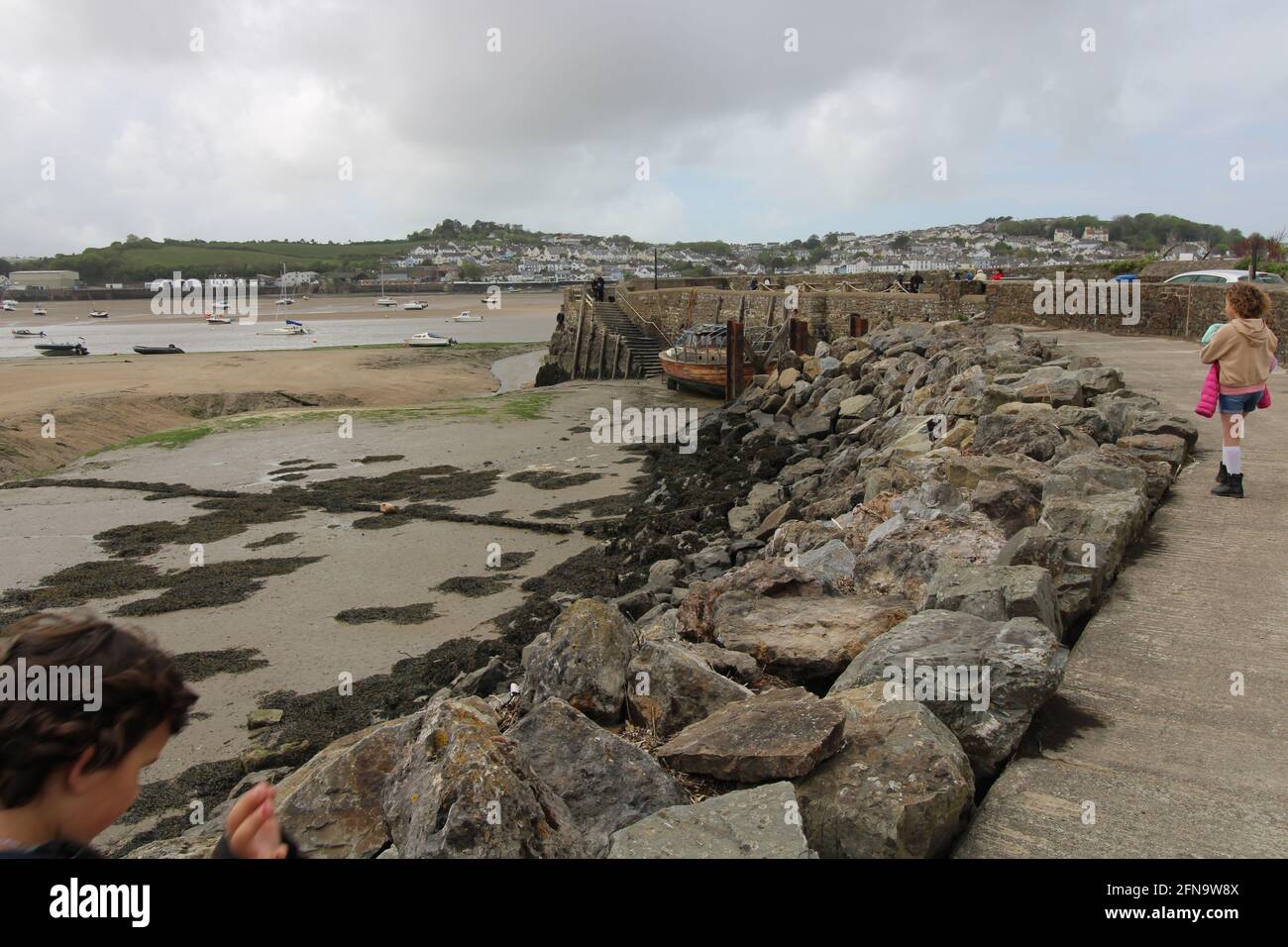 Instow North Devon on the beach Stock Photo - Alamy