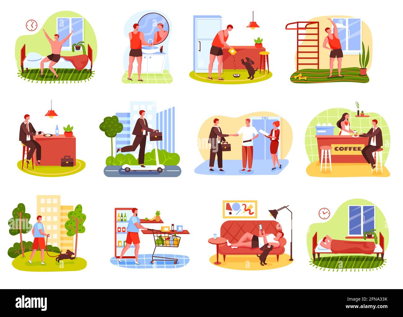 Bed dinner Stock Vector Images - Alamy