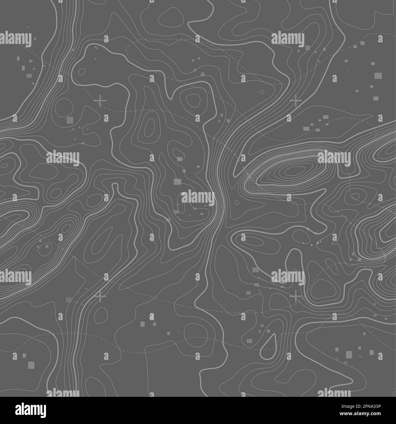 Seamless vector topographic map background. Line topography map ... Seamless vector topographic map background. Line topography map ...
