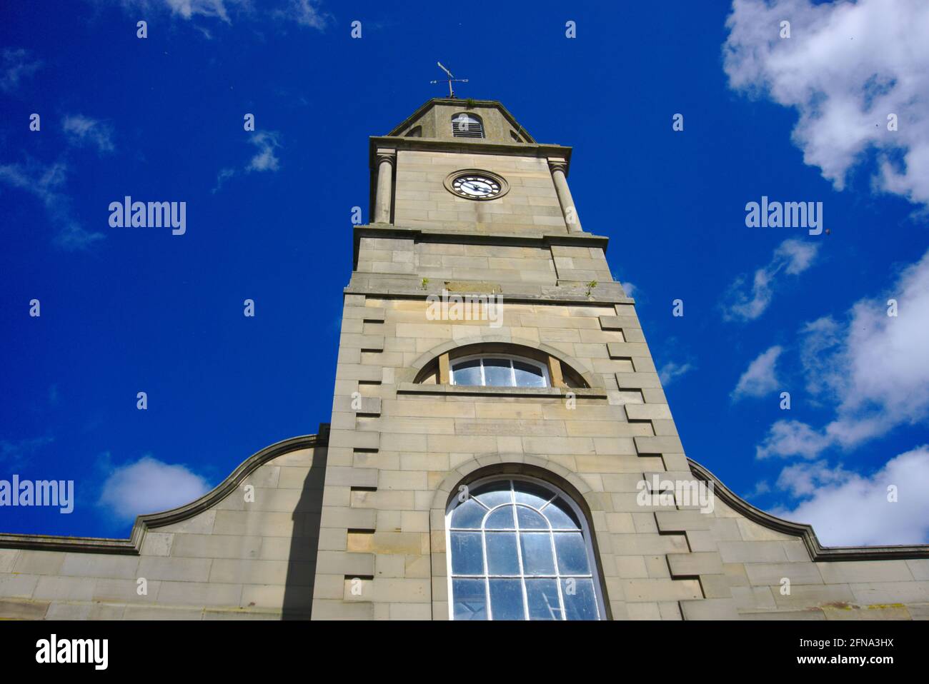 Historic Environment Scotland B listed Coldstream Parish Church in the ...