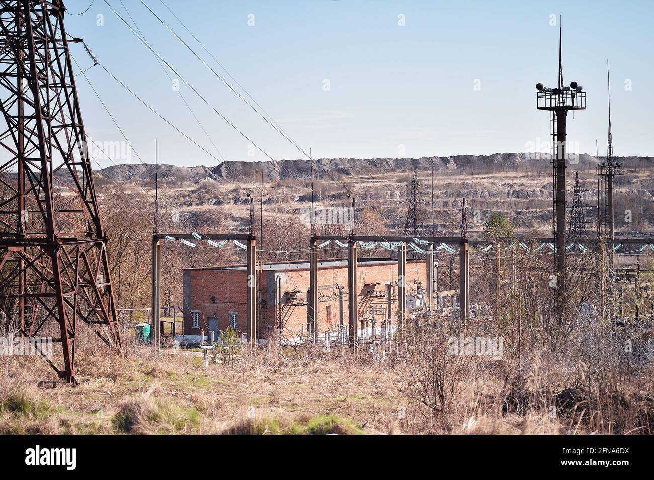 Power supply for mines hi-res stock photography and images - Alamy