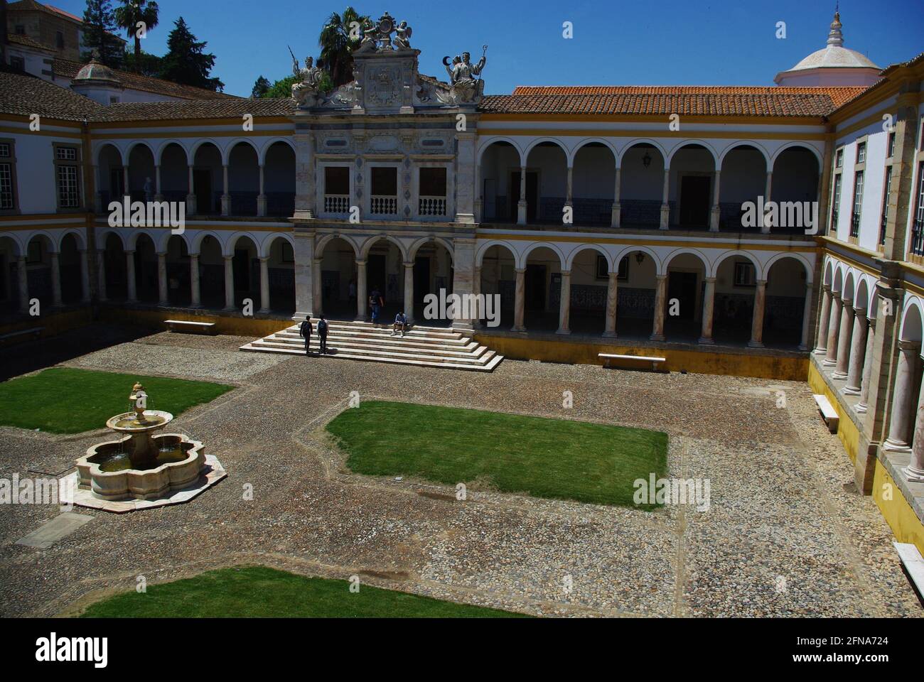 The University main building, Evora, Portugal Stock Photo - Alamy