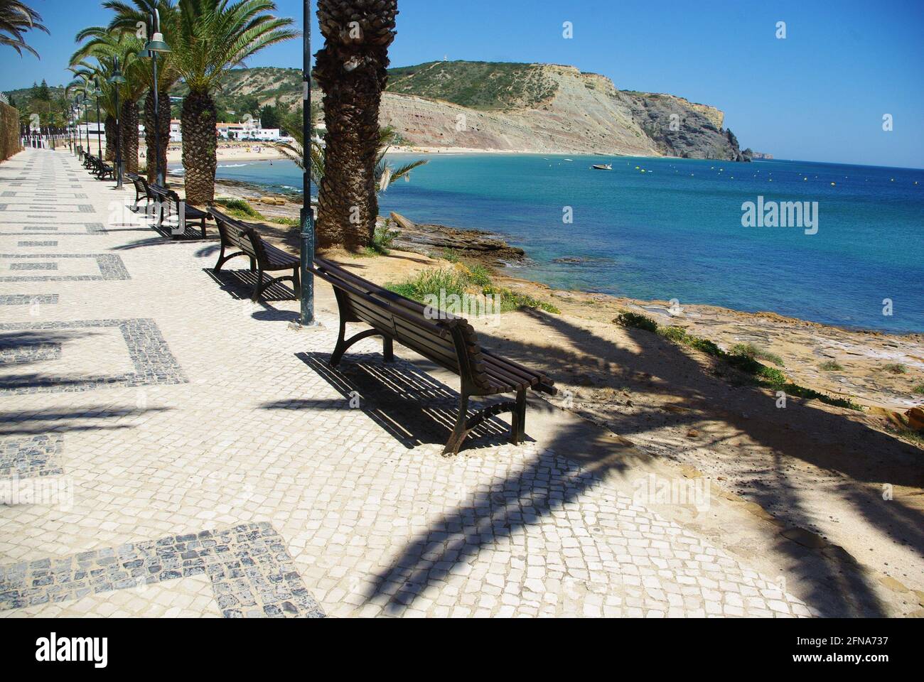 The Promenade, Praia da Luz, Lagos, Portugal Stock Photo - Alamy