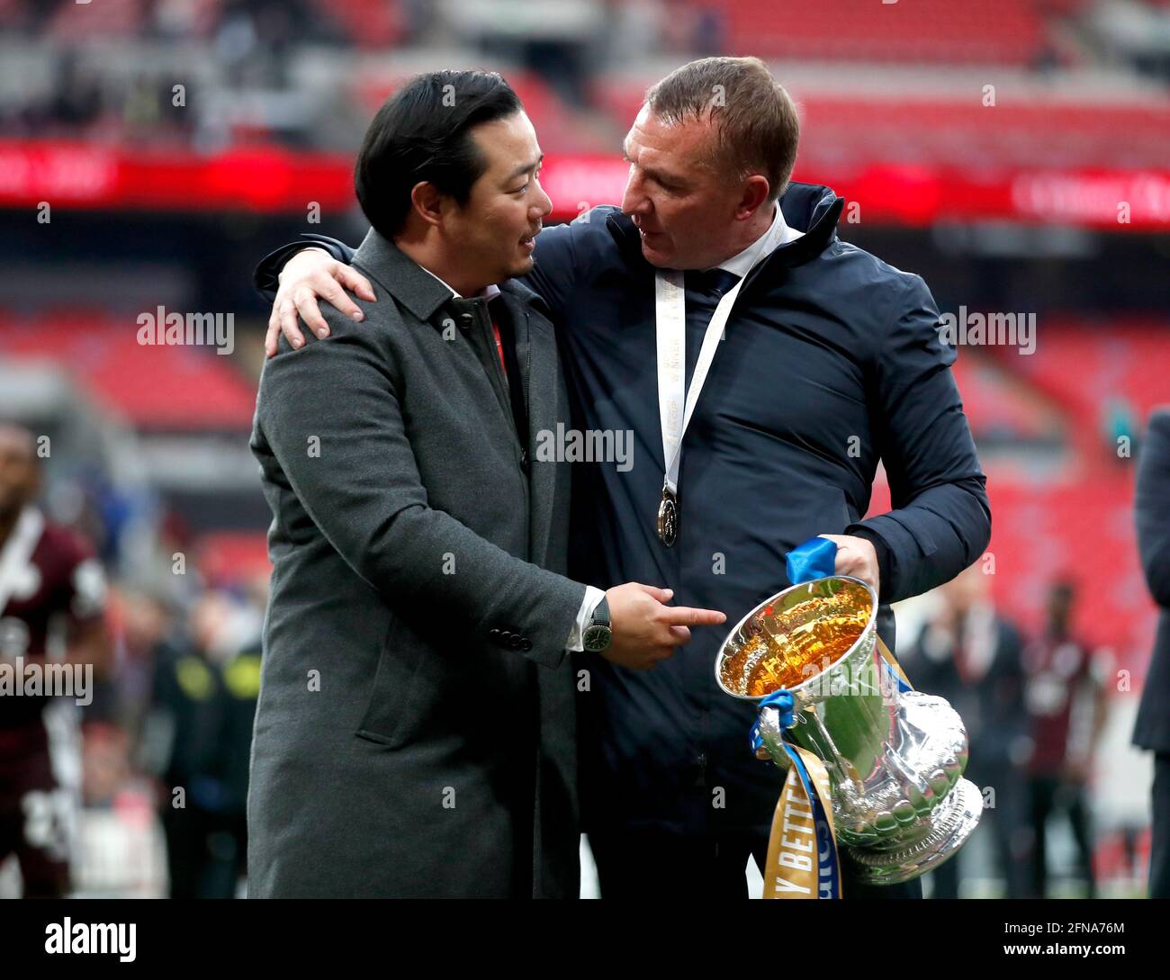 Brendan rodgers leicester trophy hi-res stock photography and images ...