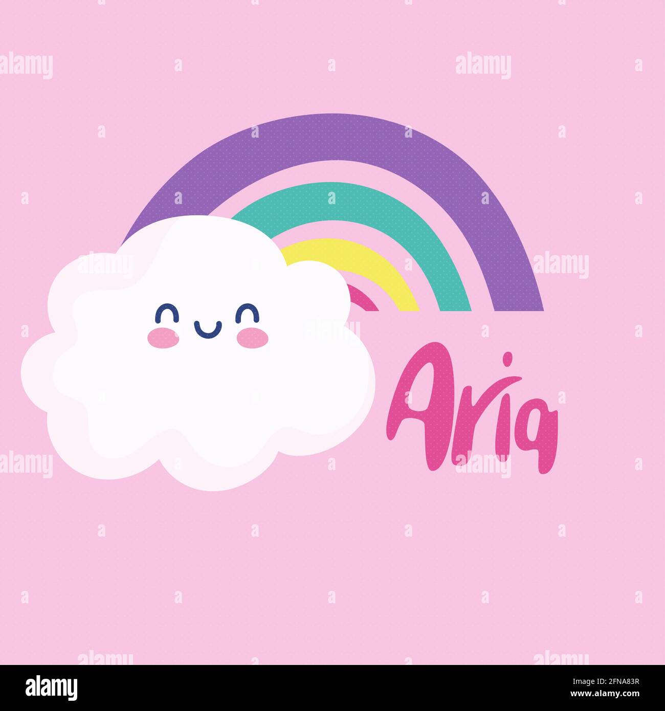Aria name design hi-res stock photography and images - Alamy