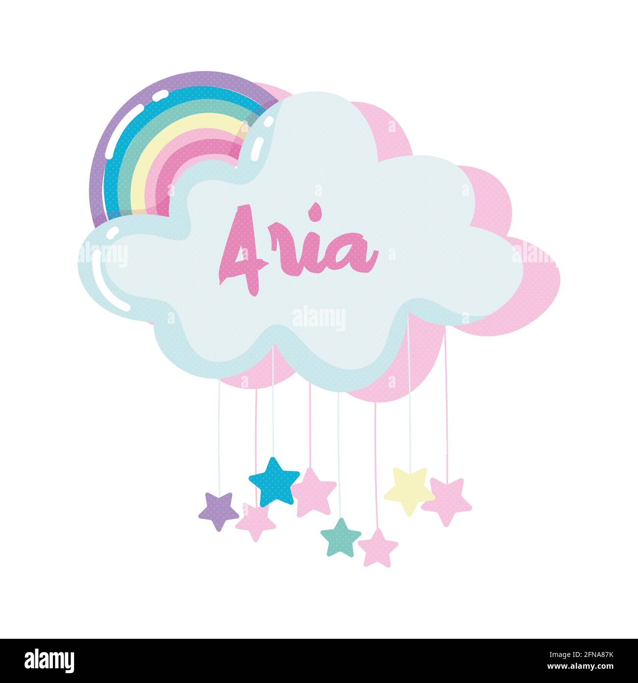 Aria name design hi-res stock photography and images - Alamy