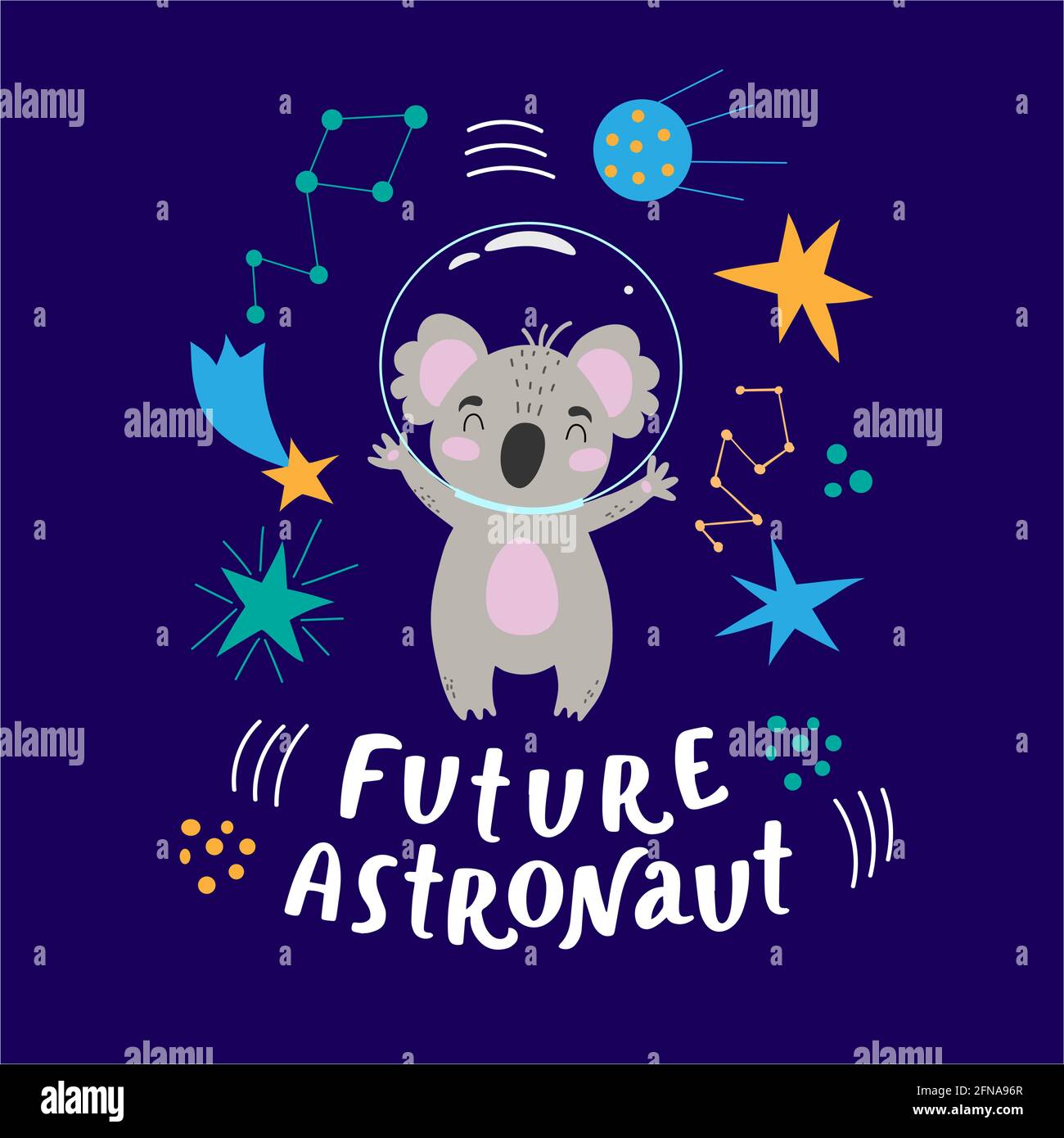 Poster koala bear image Stock Vector Images - Alamy