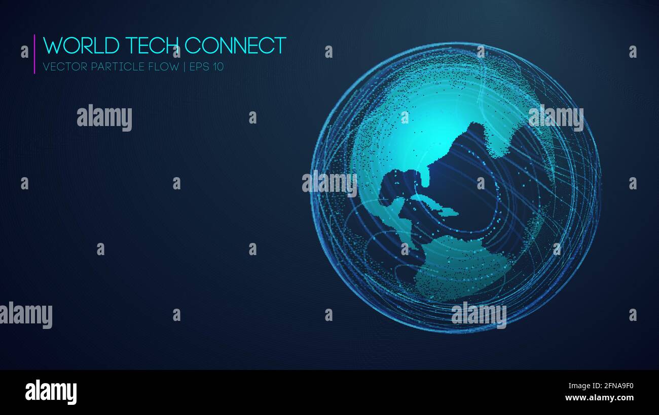 Global connectivity world hi-res stock photography and images - Alamy