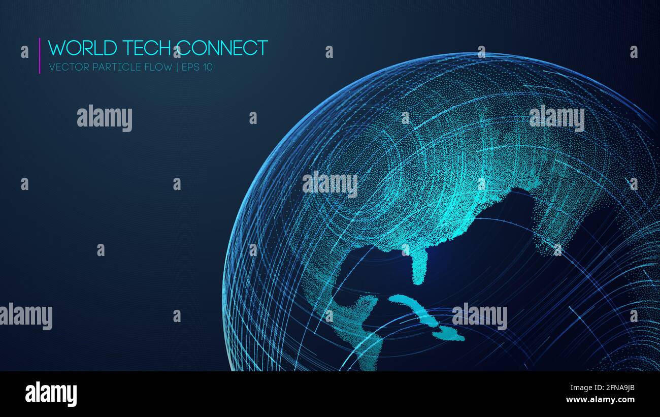 Business technology concept. Computer world connectivity structure ... Business technology concept. Computer world connectivity structure ...