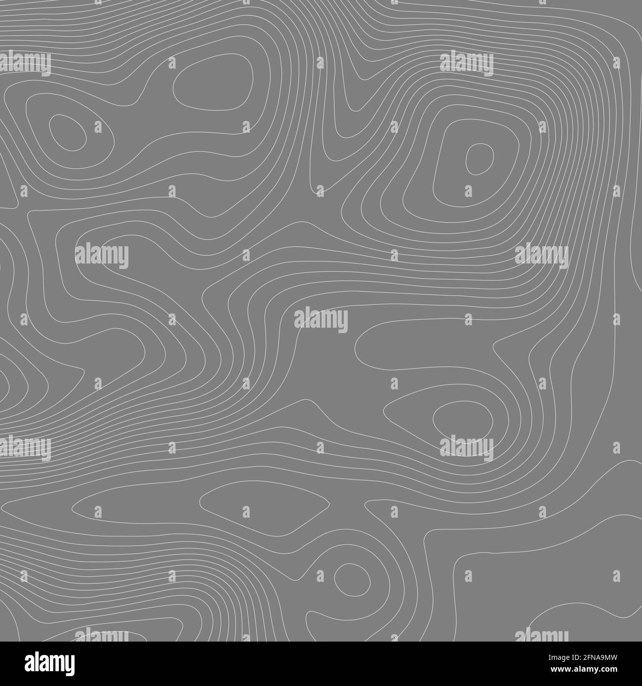Abstract paper cut shapes. Topographic map on white background. Topo ...
