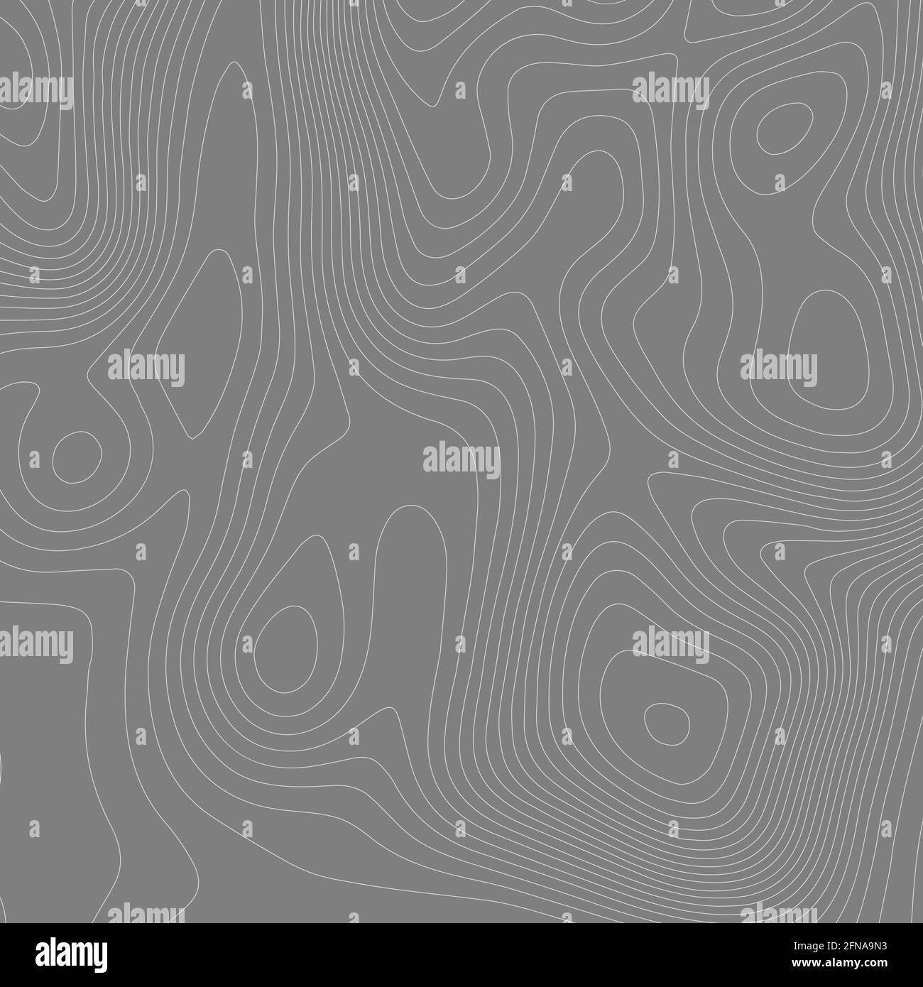 Abstract paper cut shapes. Topographic map on white background. Topo ...