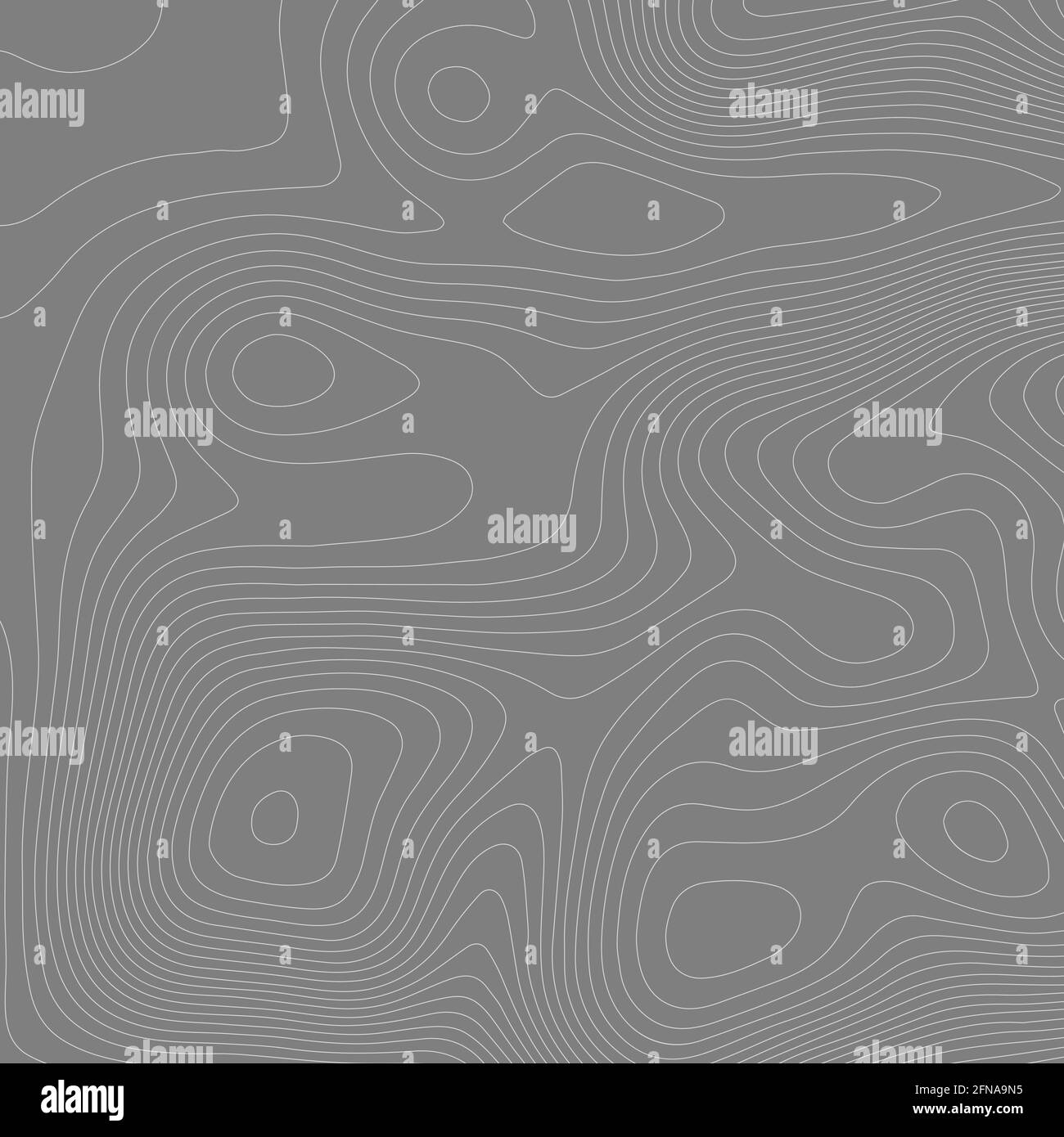 Abstract paper cut shapes. Topographic map on white background. Topo ...
