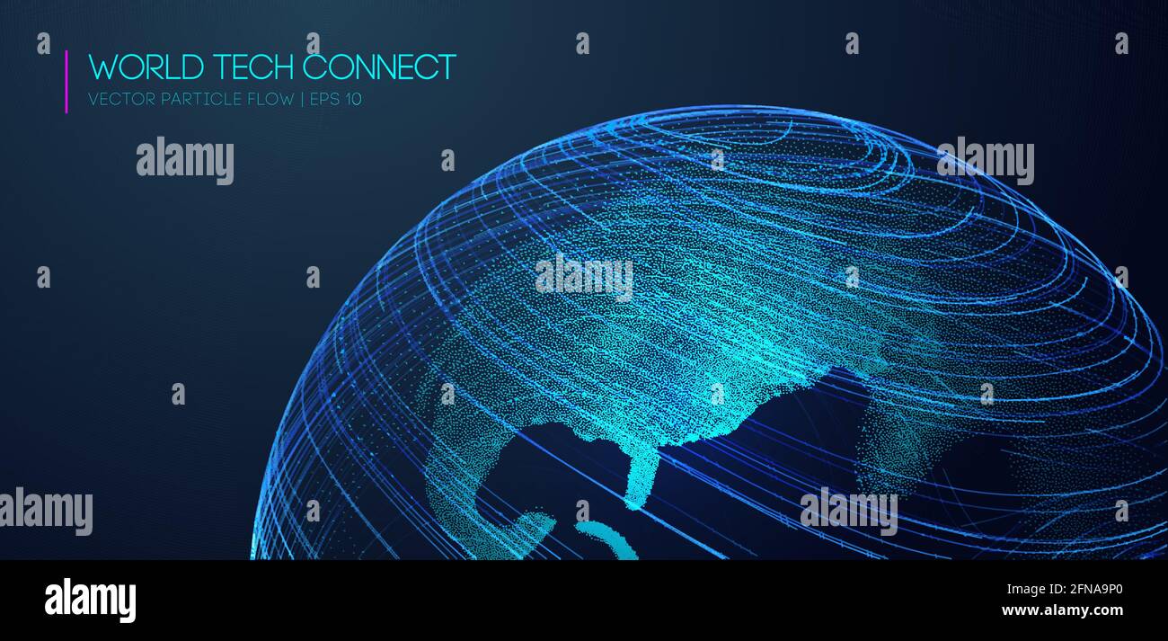 World map blue vector, cyberspace, and visual energy. Computer world ... World map blue vector, cyberspace, and visual energy. Computer world ...