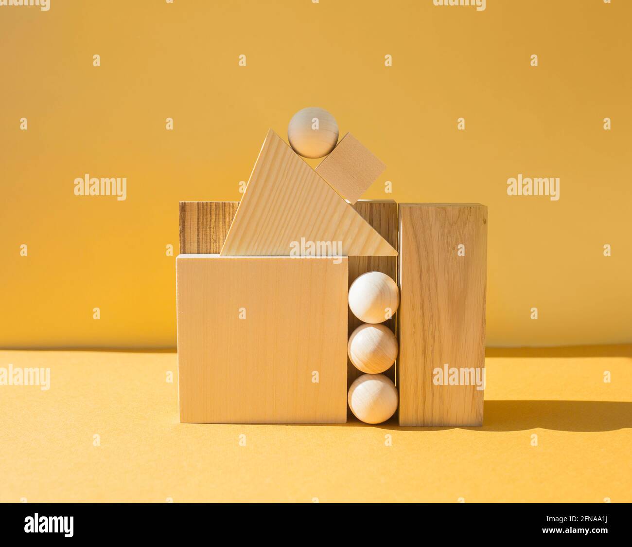 Abstract pyramid composition on hi-res stock photography and images - Alamy
