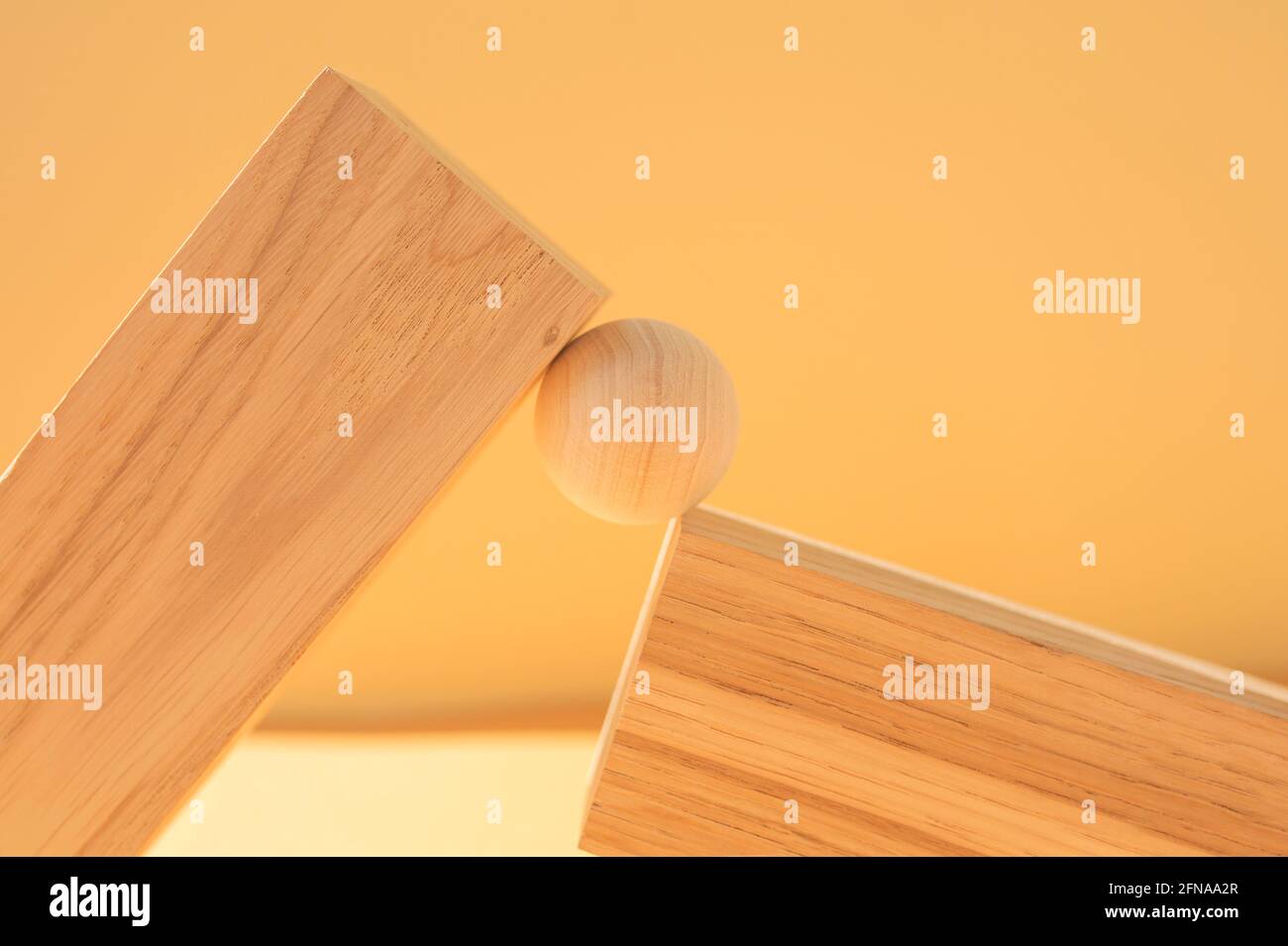 Two wooden blocks hi-res stock photography and images - Alamy