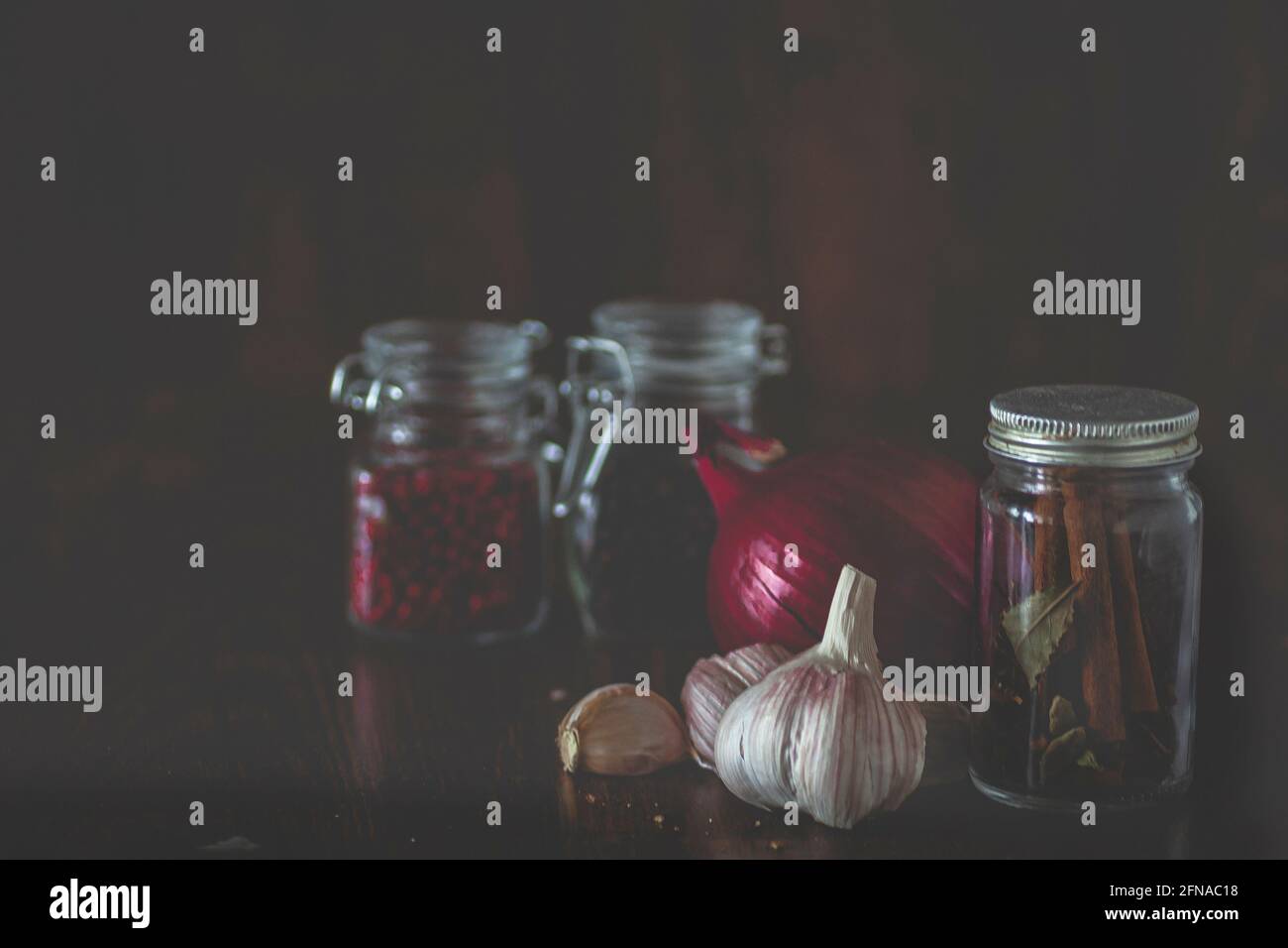 The Trinity Of Spices Stock Photo - Alamy