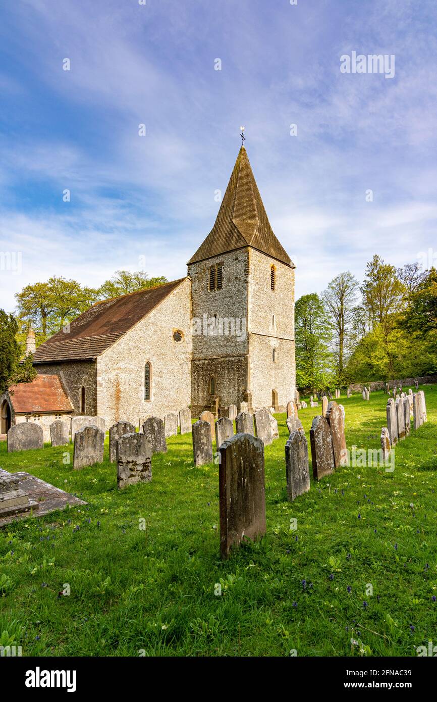 A different view of the St. John the Baptist Church, Findon, West ...