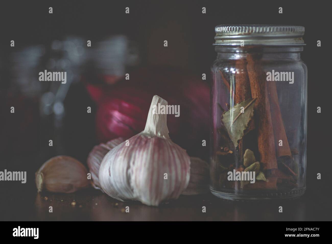 The Trinity Of Spices Stock Photo - Alamy