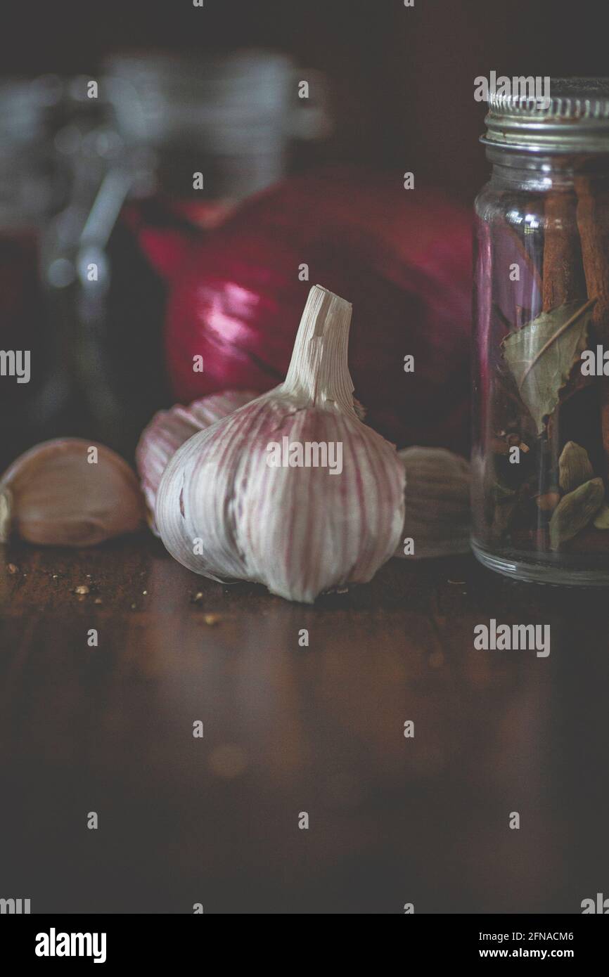 The Trinity Of Spices Stock Photo - Alamy