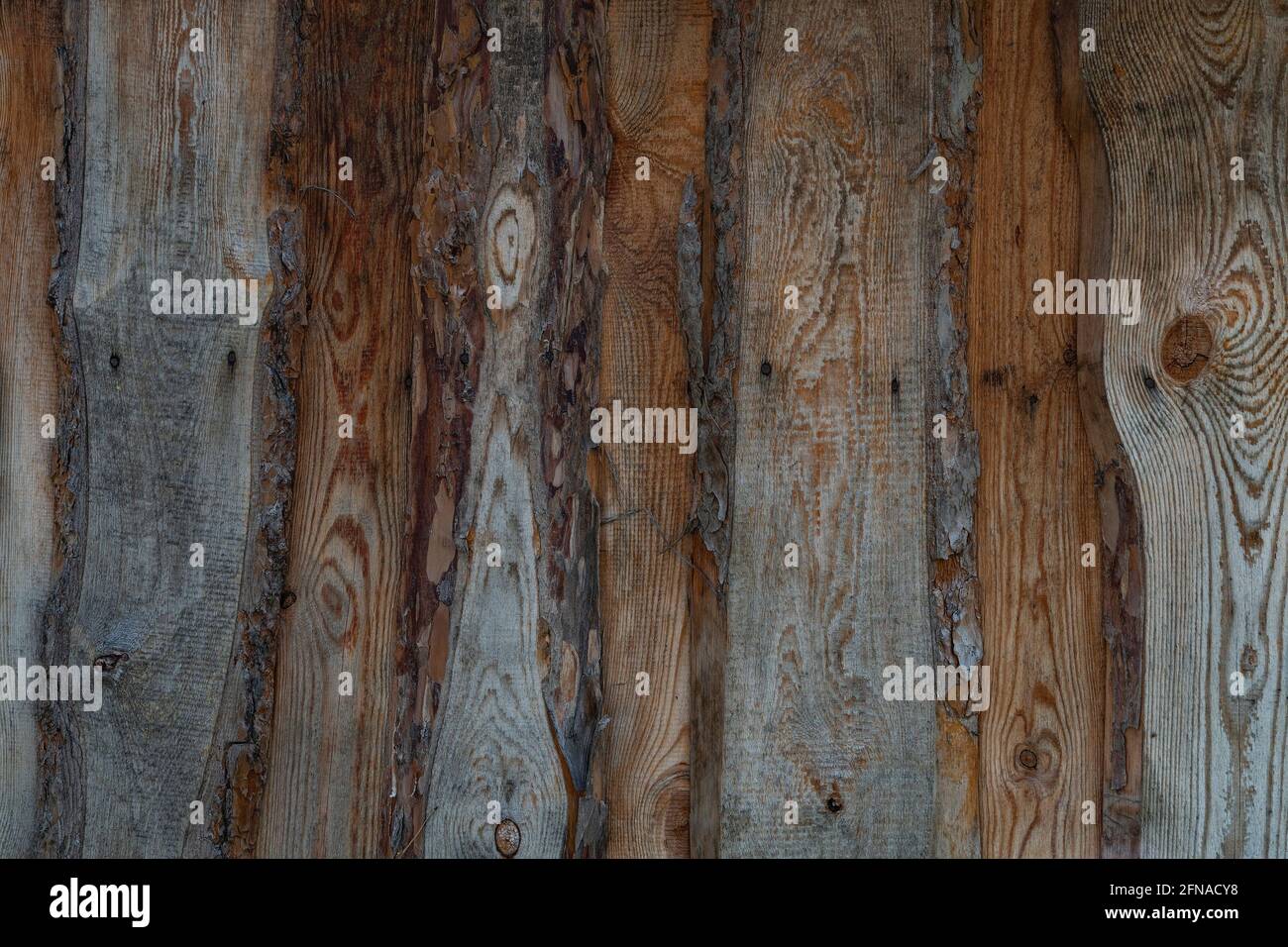 Old natural untreated vertical wood planks Stock Photo - Alamy