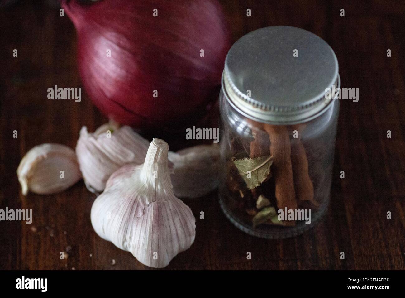 The Trinity Of Spices Stock Photo - Alamy