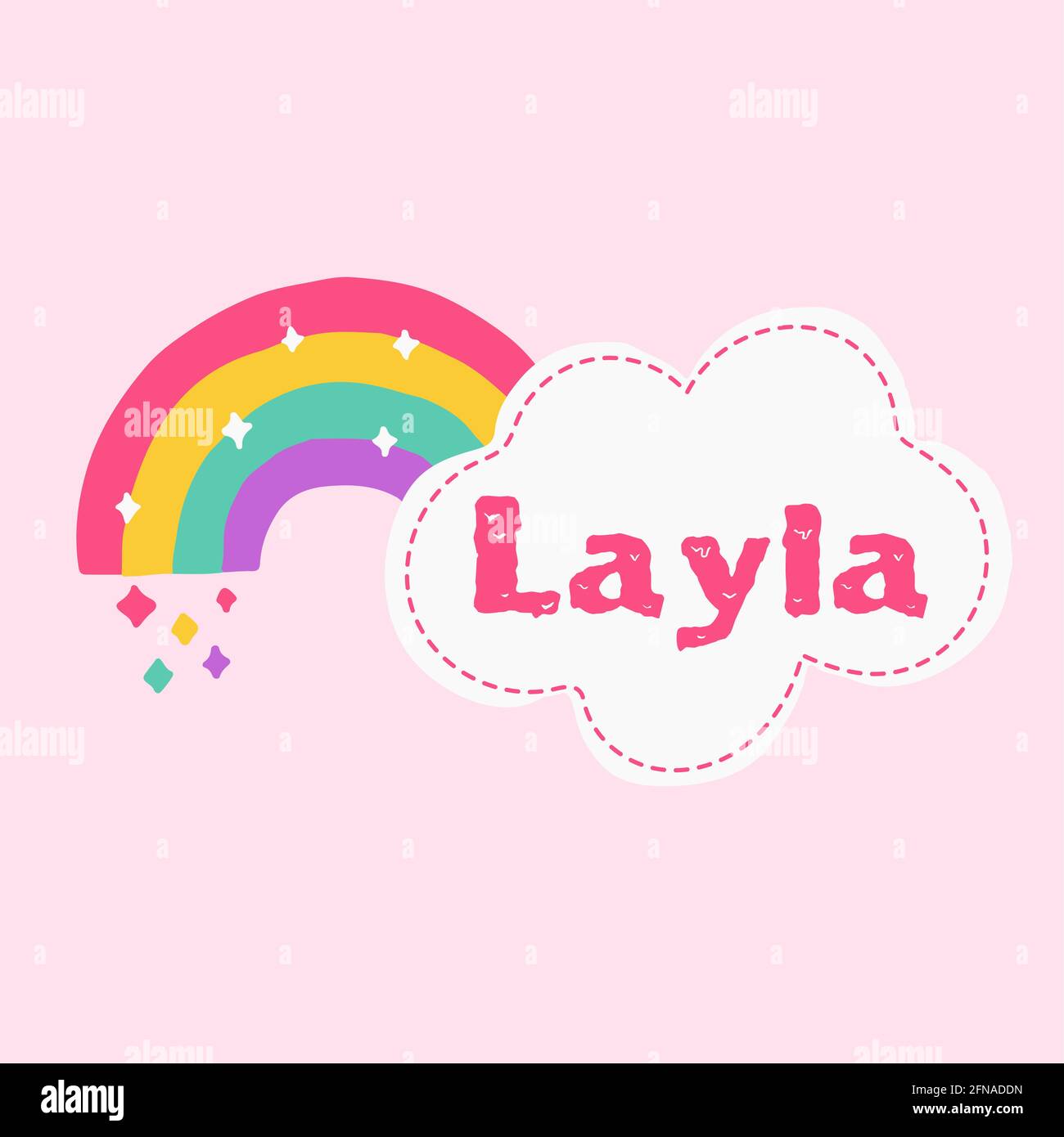 layla girl name Stock Photo - Alamy