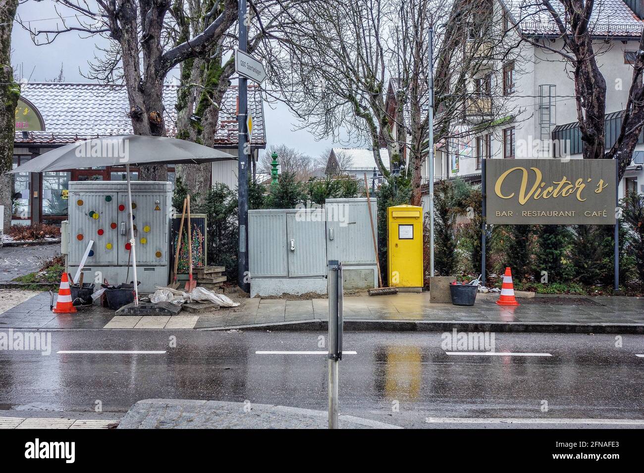 Construction Site Rain High Resolution Stock Photography and Images - Alamy