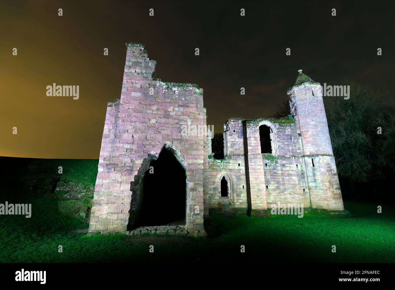 Spofforth Castle in North Yorkshire Stock Photo - Alamy
