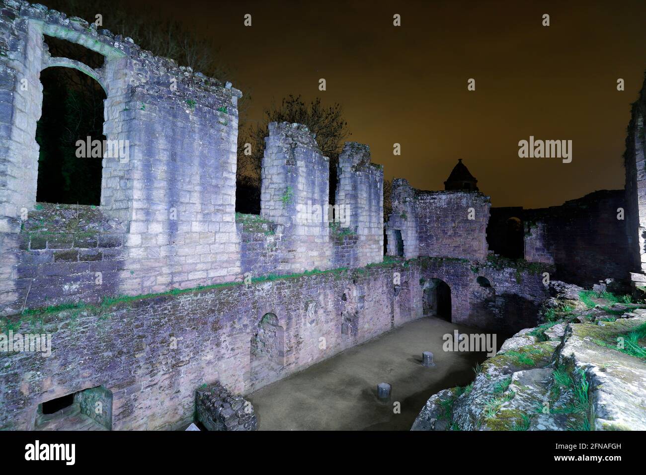 Spofforth Castle in North Yorkshire Stock Photo - Alamy