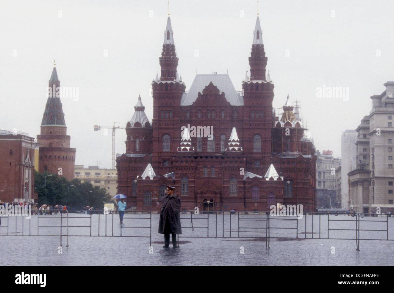 HISTORY MUSEUM, RED SQUARE, MOSCOW. RUSSIA, 1994 PIC MIKE WALKER Stock ...