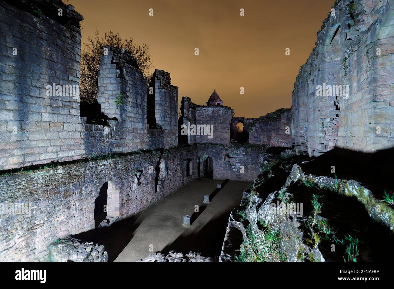 Spofforth Castle in North Yorkshire Stock Photo - Alamy