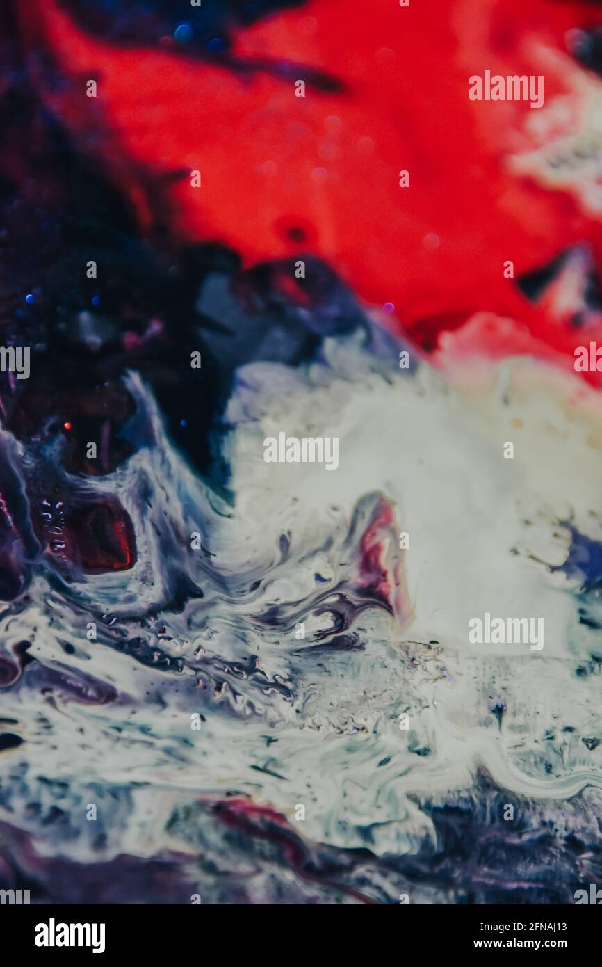 Vertical shot of abstract colors for wallpaper and background Stock ...