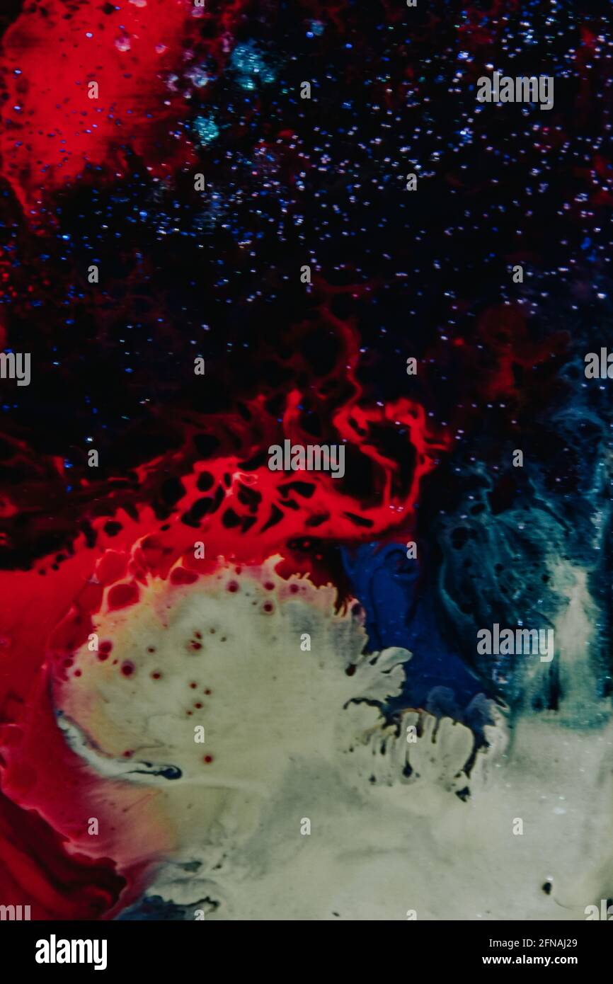 Vertical shot of abstract colors for wallpaper and background Stock ...