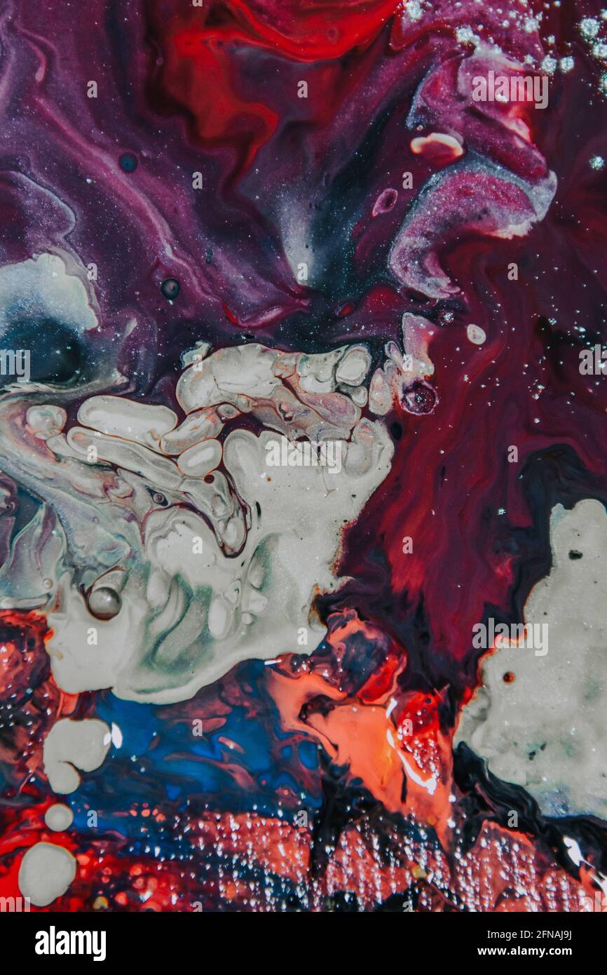 Vertical shot of abstract colors for wallpaper and background Stock ...