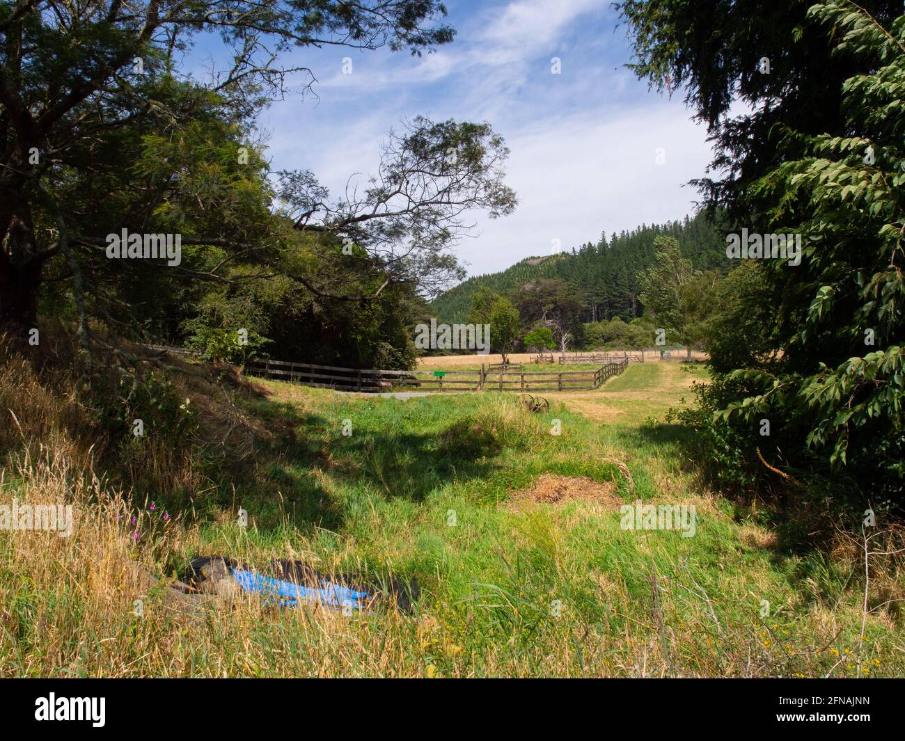 Landscape Across Some Farm Land Stock Photo - Alamy