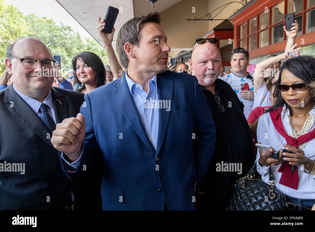 Florida Republican Governor DeSantis Attends Grand Opening of Fast ...