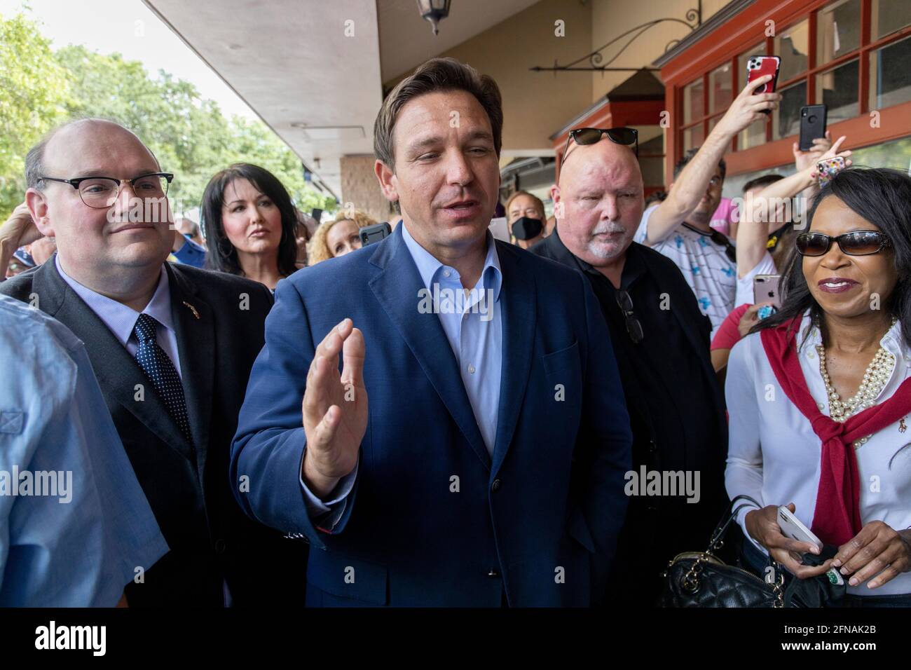 Florida Republican Governor DeSantis Attends Grand Opening of Fast ...