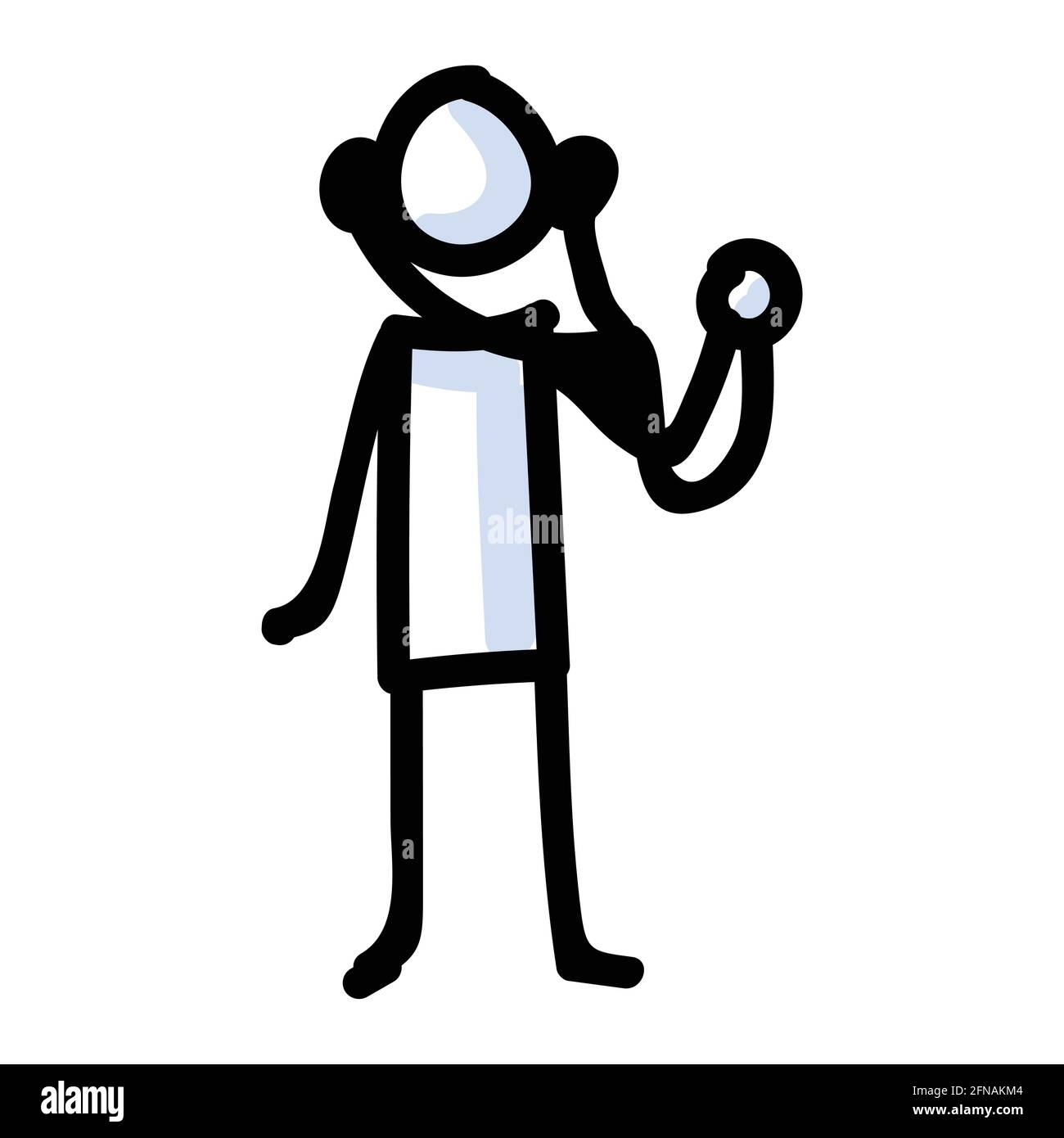 Clip Art Stick Figure Doctor