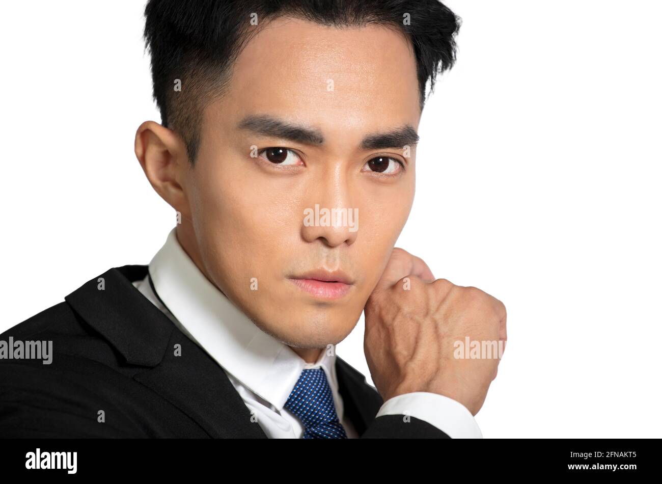 Face cool young man hi-res stock photography and images - Alamy