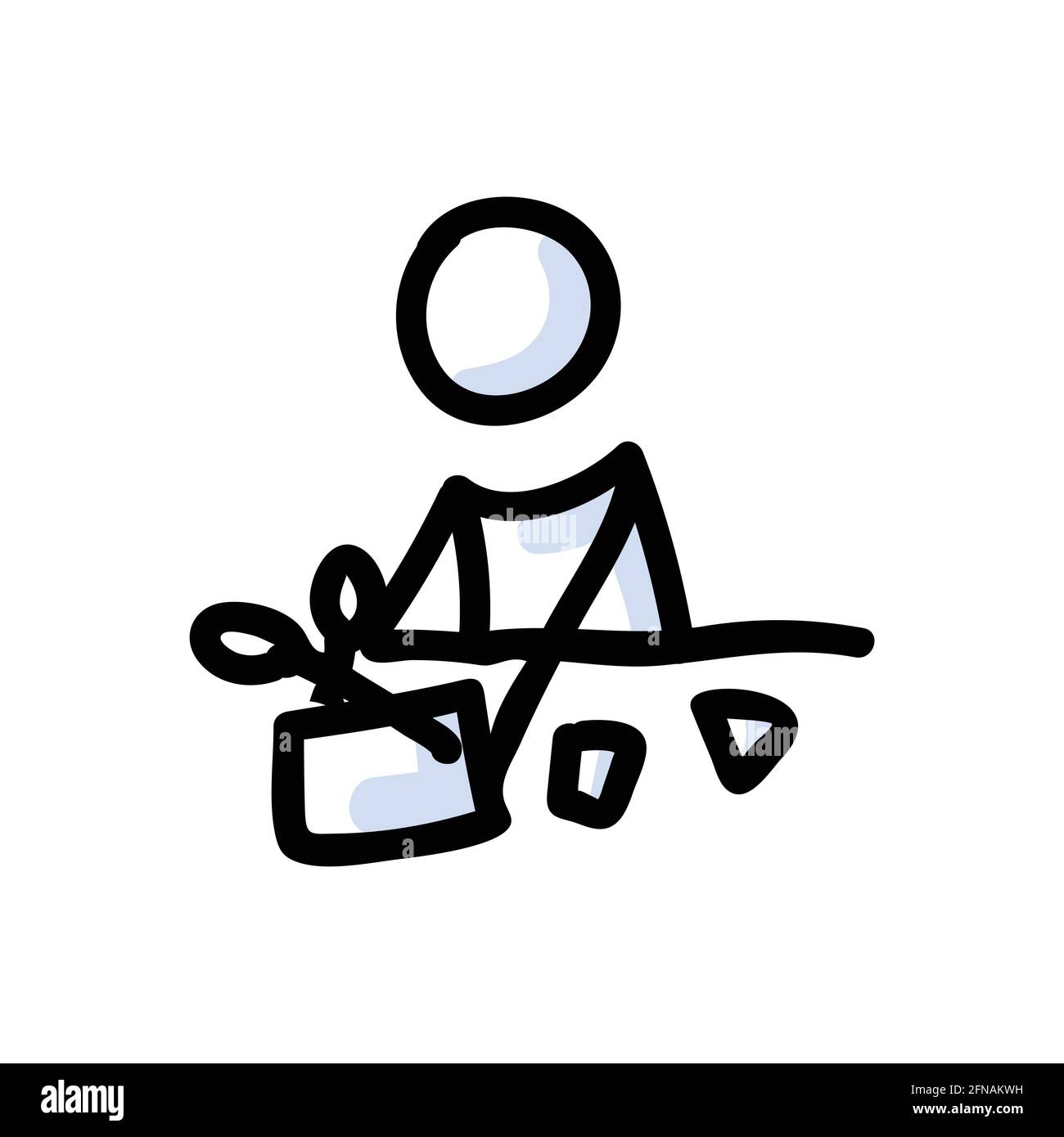 Bullet cutting card Stock Vector Images - Alamy