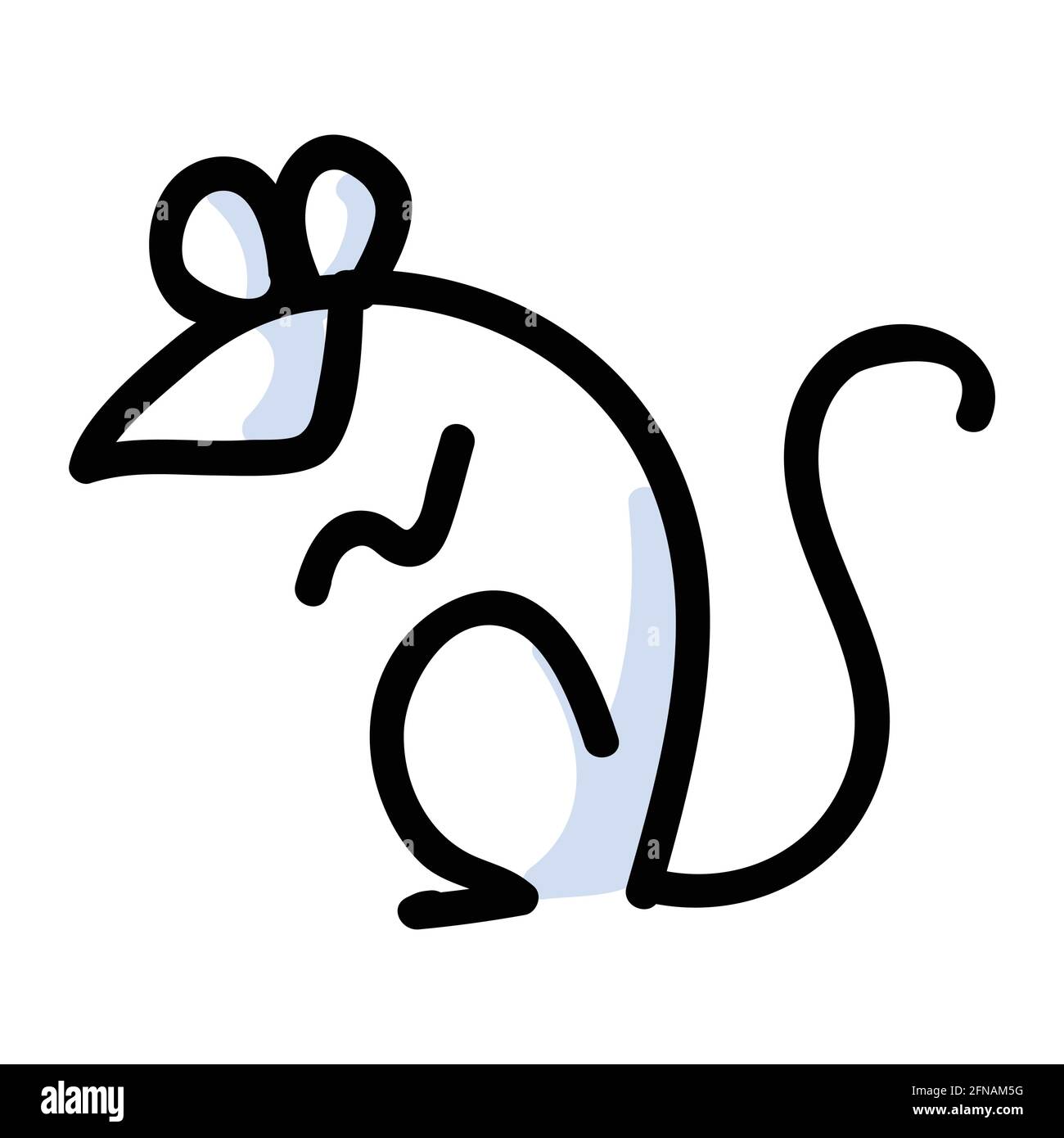 Chinese Rat Clipart
