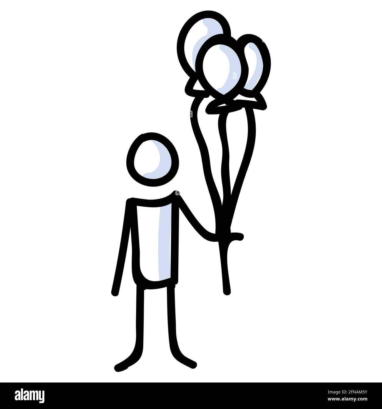 Stick Figure Birthday Party