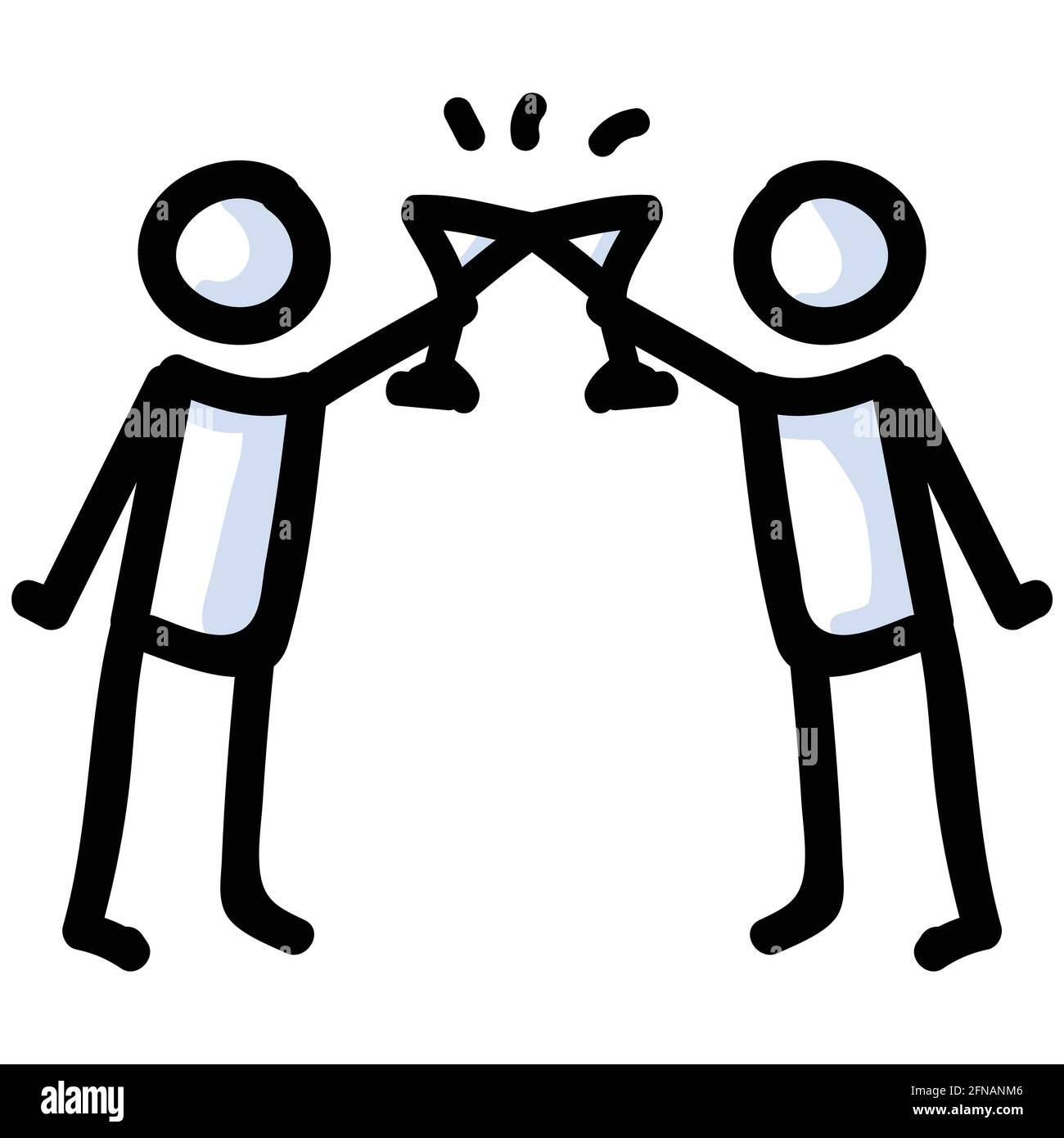 Stick People In Color
