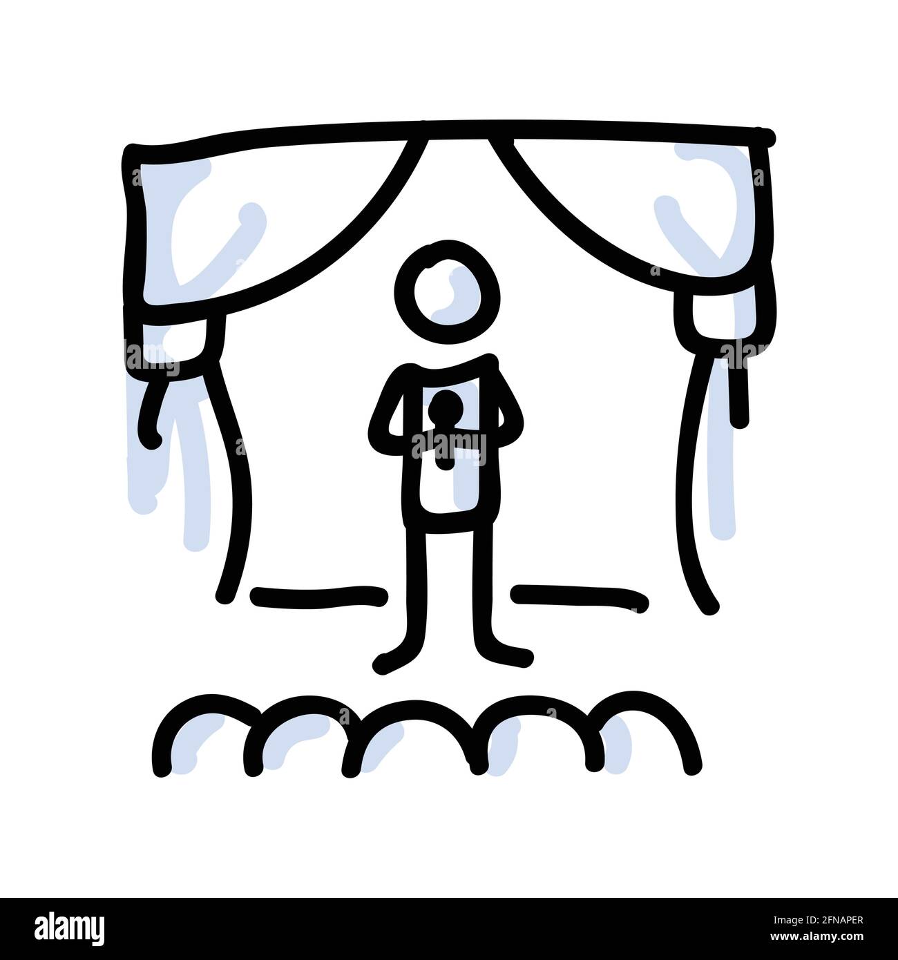 Acting speak Stock Vector Images - Alamy