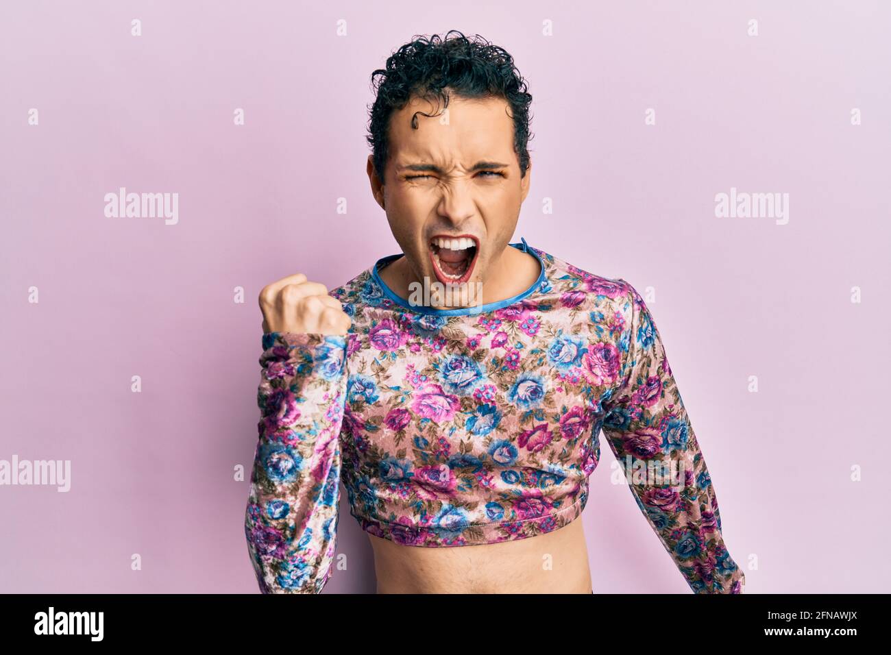 Gay pride hand punching hi-res stock photography and images - Alamy